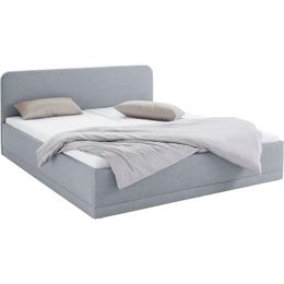 Westfalia Schlafkomfort Polsterbett inkl. Bettkasten bei Ausf&uuml;hrung mit Matratze grau Bezug Bett: wahlweise Microfaser (100% Polyester), Strukturstoff (77% Polyester, 23% 