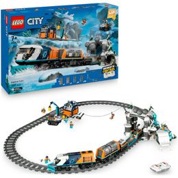 Lego Konstruktionsspielsteine &raquo;Arktis-Polarexpress (60470), Lego City&laquo; Made in Europe bunt Einheitsgr&ouml;&szlig;e Konstruktionsspielsteine