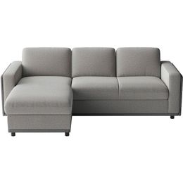 Sit & More sit&more Ecksofa &raquo;Cordoba&laquo; wahlweise mit Schlaffunktion und Bettkasten oder Stauraum 100% Polyester B/H/T: 236cm x 85cm x 161cm, Soft clean, Recamiere