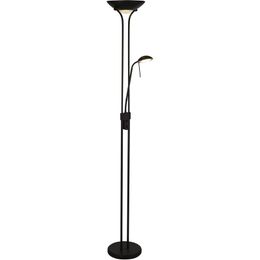 Searchlight Stehlampe &raquo;Mother & Child Floor Lamp&laquo; LED-Modul 1 Stk. Warmwei&szlig; schwarz 1, &Oslash; 25,4cm H: 180cm, 1 Stk.