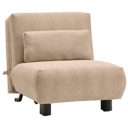 ell+ell ell + ell Schlafsofa &raquo;Minou&laquo; beige B/H/T: 85cm, Mit Relaxfunktion, Gel-Sandwichpolster