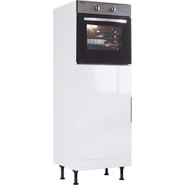 Optifit Backofen/K&uuml;hlumbauschrank &raquo;Tara&laquo; wei&szlig; wei&szlig;, B/H/T: 60cm x 176,6cm x 58,4cm, T&uuml;ren: 1 Stk.