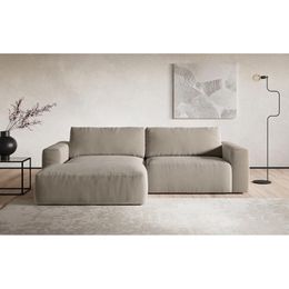 COTTA Ecksofa &raquo;Lasso L-Form, B: 288 cm, XL Sofa, Top Modern&laquo; XL Recamiere B:114 cm, bequeme Wellenunterfederung, viele Stoffe B/H/T: 288cm, Chenille, 