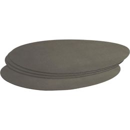 Leonardo Platzset &raquo;GOCCE, oval, 34 x 48 cm, 4er-Set&laquo; beidseitig verwendbar, mit unterschiedlichen Farben auf jeder Seite grau Obermaterial: 100% 