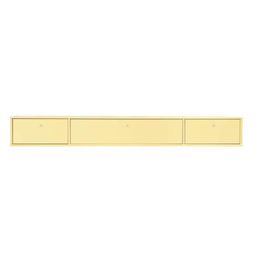 TV-Board &raquo;Mistral Fernsehschrank, Medienm&ouml;bel, H&auml;ngend,&laquo; zwei Schubladen und Klappt&uuml;r, Lowboard, B: 176 cm gelb Holzwerkstoff, MDF, Massivholz B/H/T: 