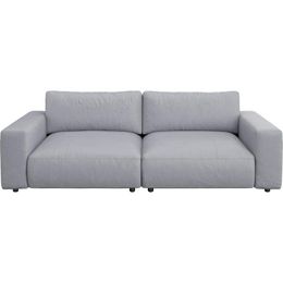 Musterring Big-Sofa &raquo;LUCIA Mega Sofa, hoher Sitzkomfort, Breite 252cm, Kontrastnaht&laquo; in vielen Qualit&auml;ten und 4 unterschiedlichen N&auml;hten, 2,5-Sitzer grau 