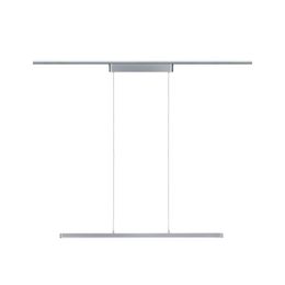 Paulmann Schienensystem-Leuchten &raquo;URail Pendel Smart Home Lento 3x1800lm 3x13,5W 230V Chrom matt&laquo; LED-Modul 1 Stk. Tageslichtwei&szlig; Zigbee 3.0 Tunable White 