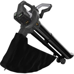 Akku-Laubsauger &raquo;AV 20 Li&laquo; inkl. 2x 4 Ah Akku und Doppel-Ladeger&auml;t schwarz Kunststoff Inklusive 2x ALPINA Akku B 24 (20 Volt, 4 Ah) und Doppel-