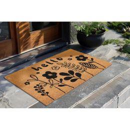 Kayoom Fu&szlig;matte &raquo;Natural Guard 725&laquo; rechteckig 17,5 mm H&ouml;he T&uuml;rmatte, Eingang, Kokos Kokos B : 45cm 1 Stk., 17,5mm, L: 75cm