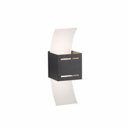 Paul Neuhaus Wandleuchte &raquo;ORMA&laquo; G9 1 Stk. grau 1, H: 30cm, 1 Stk.