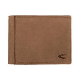 Camel Active Herren Camel Active Geldb&ouml;rse &raquo;Vietnam&laquo; aus robustem Hunter-Leder und doppelten Ziern&auml;hten mit RFID Schutz braun Einheitsgr&ouml;&szlig;e
