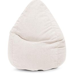 MAGMA Sitzsack &raquo;BeanBag WOOLLY&laquo; 1 Stk. tlg. beige Bezug: 100% Polyester B/H/T: 130cm
