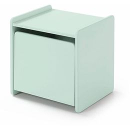 Vipack Nachtkonsole &raquo;Kiddy, mit 1 Dreht&uuml;r, dahinter ein gro&szlig;es Fach&laquo; B/H/T ca. 40x40x36cm, MDF lackiert, in verschiednen Farben erh&auml;ltlich, MDF-Oberfl&auml;che 