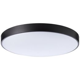Brilliant Deckenleuchte &raquo;Slimline&laquo; LED-Modul 1 Stk. Farbwechsler LED Deckenlampe 78cm wei&szlig;/schwarz schwarz-wei&szlig; 1, &Oslash; 78cm H: 8cm, 1 Stk.