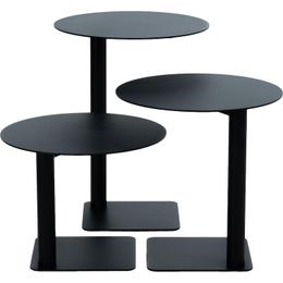 SPINDER DESIGN Beistelltisch &raquo;SUNNY 50&laquo; Beistelltisch aus Stahl schwarz B/H/T: 40cm x 50cm x 40cm