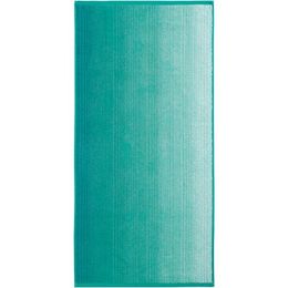 Dyckhoff Handt&uuml;cher &raquo;Colori&laquo; mit Farbverlauf blau Walkfrottee, Frottier B/L: 70cmx140cm, 1 Stk., Walkfrottee