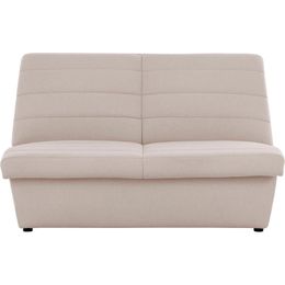 LOOKS by Wolfgang Joop 2-Sitzer &raquo;LOOKS VIII&laquo; Quersteppung, ohne Armlehnen, in zwei verschiedenen Gr&ouml;&szlig;en beige 100% Polyester B/H/T: 145cm x 92cm x 