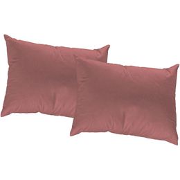 Adam Dekokissen &raquo;Uni Light Collection&laquo; im Uni Design rot Obermaterial: 100% Baumwolle B/L: 60cm x 40cm, 1 Stk.