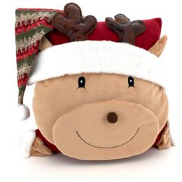 Weckbrodt-Gardinen Dekokissen &raquo;Cupid&laquo; Kissenh&uuml;lle ohne F&uuml;llung, 1 St&uuml;ck rot Polyester B/L: 40cm x 40cm, 1 Stk.