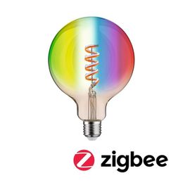 Paulmann LED-Leuchtmittel &raquo;Smart Filament G125 470lm 2200K-6500K gold 230V&laquo; 1 Stk. Tageslichtwei&szlig; gold Einheitsgr&ouml;&szlig;e