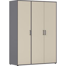 Rauch Kleiderschrank &raquo;VOYAGER Garderobe W&auml;scheschrank Schlafzimmer&laquo; in 3 verschiedenen Ausstattungen BASIC/CLASSIC/PREMIUM, mit 2 modernen 