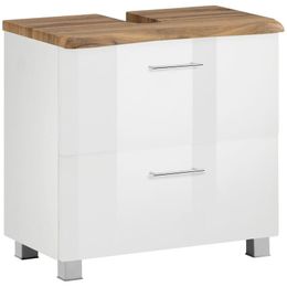 Welltime Waschbeckenunterschrank &raquo;Trento, verschiedene Ausf&uuml;hrungen und Farben&laquo; Badm&ouml;bel, Breite 60 cm, Beckenunterschrank auf F&uuml;&szlig;en, Made in Germany 