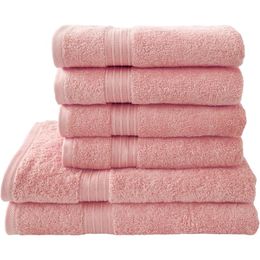 Dyckhoff Handtuch Set &raquo;Siena&laquo; Set in tollen Unifarben rot Obermaterial: 100% Baumwolle Einheitsgr&ouml;&szlig;e