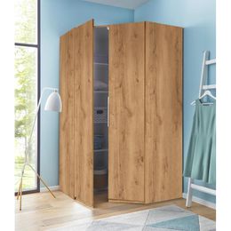 wimex Eckkleiderschrank &raquo;Level by fresh to go&laquo; braun B/H/T: 236cm
