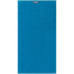 Egeria Handt&uuml;cher &raquo;BOSTON&laquo; neues Uni Programm, aus 100% Baumwolle, Gr&ouml;&szlig;e jeweils 50 x 100 cm blau Frottier, Obermaterial: 100% Baumwolle B/L: 50cmx100cm, 2 