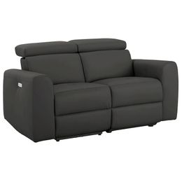 Home Affaire 2-Sitzer &raquo;Sentrano&laquo; 152 cm, man. o. elektr. Relaxfunktion und USB/Kopfverstellung braun NaturLEDER /Kunstleder (Das Leder hat eine Dicke 