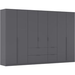 OTTO home Dreht&uuml;renschrank &raquo;Kleiderschrank Schrank Garderobe AGORDO mit Dekor- oder Hochglanzfront&laquo; in zwei Griff-Farben, Breite 315 cm, mit 