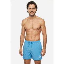 Reebok Herren Badeshorts &raquo;"Yale"&laquo; mit Kordelzug und elastischem Bund, mit Logo, basic blau S, N-Gr