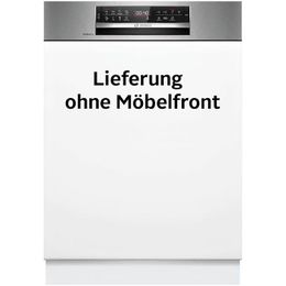 Bosch teilintegrierbarer Geschirrsp&uuml;ler Serie 6 &raquo;SMI6ZCS16E&laquo; 14 Ma&szlig;gedecke Mit 3-fach Rack Matic, flexible K&ouml;rbe silber Silence Programm: Bei diesem 