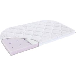 Tr&auml;umeland Babymatratze &raquo;Kleine Matratze Brise Light, 42x80, 43x85cm und weitere Gr&ouml;&szlig;en&laquo; 6 cm hoch 1 Stk. tlg. Matratze, abgerundet, Allergiker geeignet (