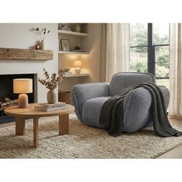 Trendmanufaktur Sessel &raquo;Be Fluffy, mit Rundumbezug, moderner breiter Kedernaht&laquo; mit softem Sitzkomfort, in hochwertigem Breitcord mit weicher Haptik 