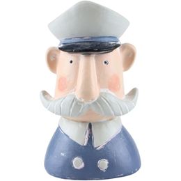 AM Design Dekofigur &raquo;Seefahrer aus Polyresin&laquo; handgefertigt blau Polyresin B/H/T: 4,5cm x 10cm