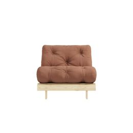 Karup Design Daybett &raquo;Roots Sofa Bed, Schlafsofa, Bettfunktion, FSC -Massivholz, B: 90 cm&laquo; Erh&auml;ltlich in Breite 90 cm, 140 cm oder 160 cm, Inkl. Futonmatratze. 