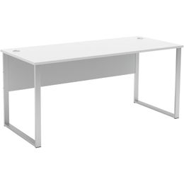 Innostyle Schreibtisch &raquo;Schreibtisch Santorin, 170/77/73 cm ( B/H/T)&laquo; 1 Stk. tlg. Tischplatten: kratzfest und wasserfest wei&szlig; B/H/T: 170cm x 77cm x 73cm