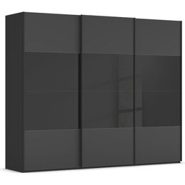 Rauch Schwebet&uuml;renschrank &raquo;Kleiderschrank Schrank Garderobe Schlafzimmerschrank SCALE-FYRA&laquo; edle T&uuml;ren viergeteilt Glas matt/gl&auml;nzend viele Farben 