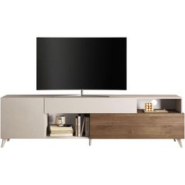 Home Affaire Lowboard &raquo;Monaco in Breite 241 cm, TV-Schrank mit T&uuml;r, Klappe und Schubkasten&laquo; Mediaboard &ndash; sanft schlie&szlig;end, edel, mit Kabelkanal, 