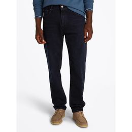 Tommy Hilfiger Herren Straight-Jeans in blauer Waschung blau 34, L&auml;nge 30