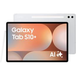 Samsung Tablet &raquo;Galaxy Tab S10+&laquo; (31,5 cm / 12,4 &prime;&prime;) Android,One UI,Knox WQXGA+ ) silber Akku: 10090 mAh, Li-Ion