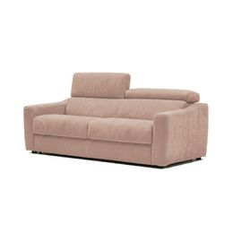 Egoitaliano Schlafsofa &raquo;STRIKE, Made in Italy-Designsofa mit Dauerschlaffunktion,Breite 195 cm&laquo; Bettsofa, Luxus-Microfaser Lederoptik mit verstellbaren 