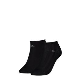 Calvin Klein Herren Sneakersocken &raquo;CK WOMEN SNEAKER PELERINE&laquo; 2 Paar, mit kleinem Rollbund, Cotton-Mix, elastisch Einheitsgr&ouml;&szlig;e