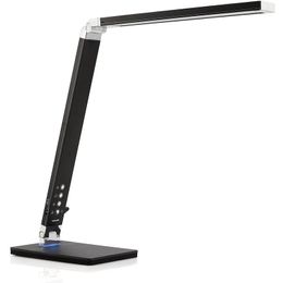 Maximex Tischleuchte &raquo;Tageslicht&laquo; LED-Modul Neutralwei&szlig; Tageslichtwei&szlig; Warmwei&szlig; Tischlampe mit 5 Helligkeitsstufen, standsicherer Fu&szlig;, USB-Anschluss schwarz 1