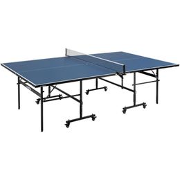 Joola Tischtennisplatte &raquo;Inside 13&laquo; Indoor Tischtennistisch - klappbares Untergestell, inkl. Netz blau Einheitsgr&ouml;&szlig;e Tischtennisplatte