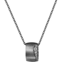 Firetti Damen Kette mit Anh&auml;nger &raquo;Schmuck Geschenk Silber 925 Halsschmuck Ankerkette&laquo; Made in Germany - mit Zirkonia (synth.) silber Silber 925 (