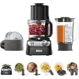 Kenwood K&uuml;chenmaschine &raquo;FDM72.990BK MultiPro XL Weigh+&laquo; 1000 Watt, 3 l Arbeitsbeh&auml;lter, Autograph Collection schwarz Einheitsgr&ouml;&szlig;e K&uuml;chenmaschine