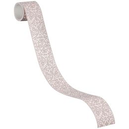 A.S. Cr&eacute;ation Bord&uuml;re &raquo;Only Borders 11&laquo; Barock Motiv ornamental strukturiert Bord&uuml;re selbstklebend Barock Bord&uuml;re Papier Wand Decke Schr&auml;ge modern beige Papier B/L: