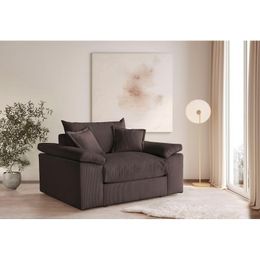 OTTO home XXL-Sessel &raquo;Soft&Cosy, B: 151 cm - OTTO. Verl&auml;ssliche Qualit&auml;t.&laquo; Mega-Sessel, Cord oder Chenille-Struktur, mit 2 Zierkissen 100% Polyester 